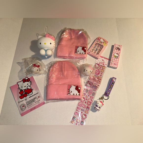 Hello Kitty | Accessories | Hello Kitty Lot All New Items Beyond Cute ...